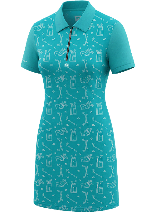Golf Pattern Dress | Go Sweat