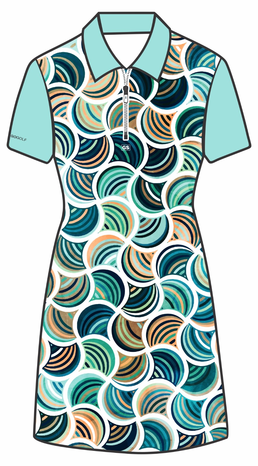 Serenity Swirl Dress | Go Sweat